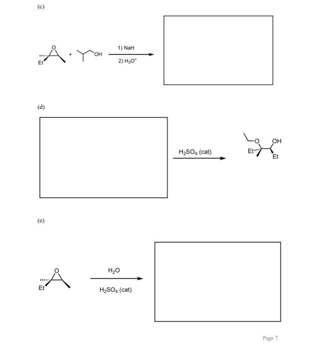 Solved Draw the missing reagent, reactant, or product in the | Chegg.com