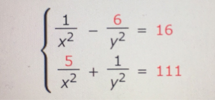 Solved find all solutions (x,y) of the given system where x | Chegg.com