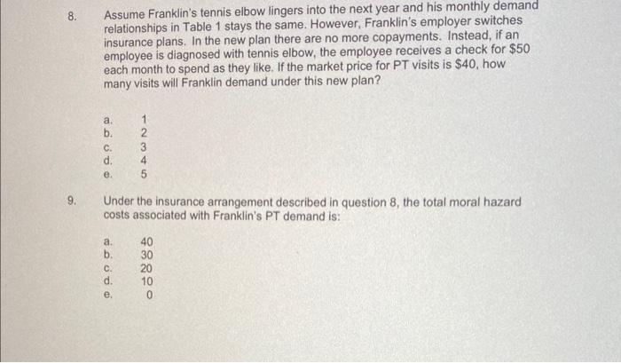 Solved please explain how to fill chart out and how to do | Chegg.com