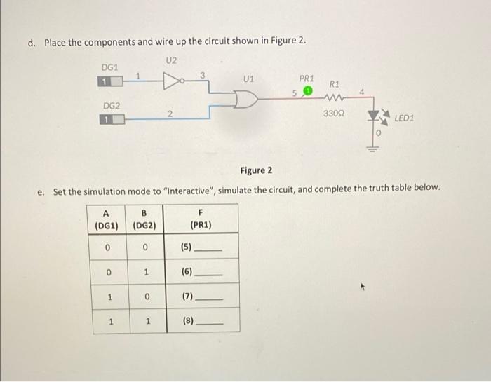 Solved Procedure a. Load Multisim Live in a web browser and | Chegg.com