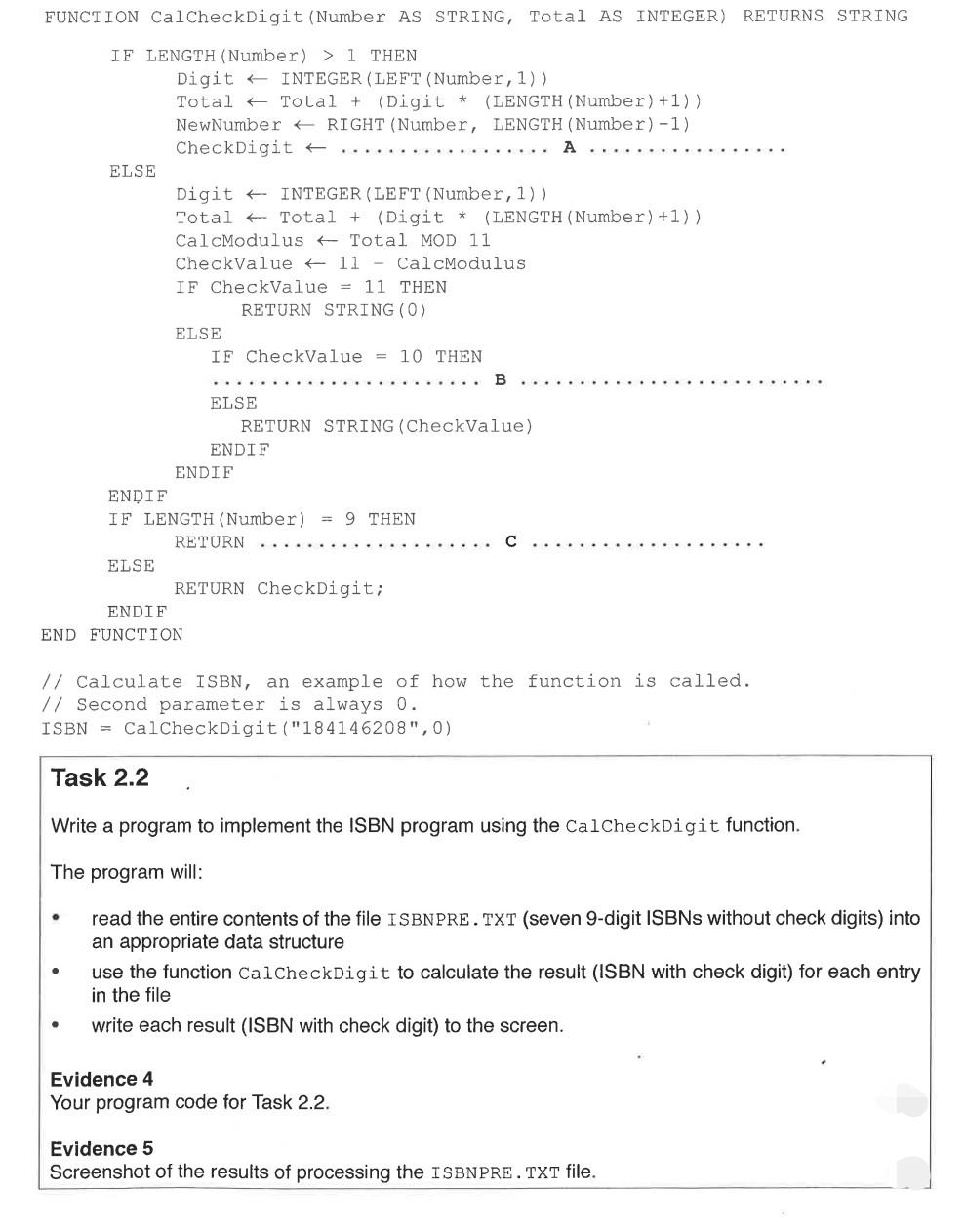 Solved 2 Every published book has an International Standard | Chegg.com