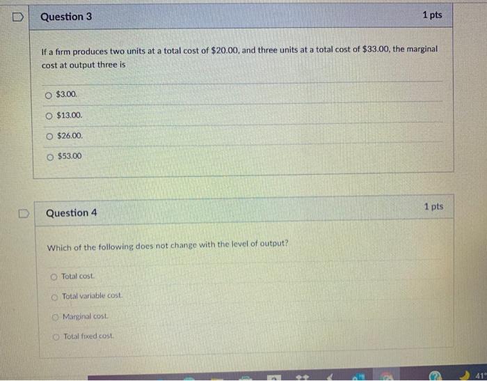 Solved Question 1 1 pts Producers will gain from trade if | Chegg.com Solved Question 1 1 pts Producers will gain from trade if | Chegg.com