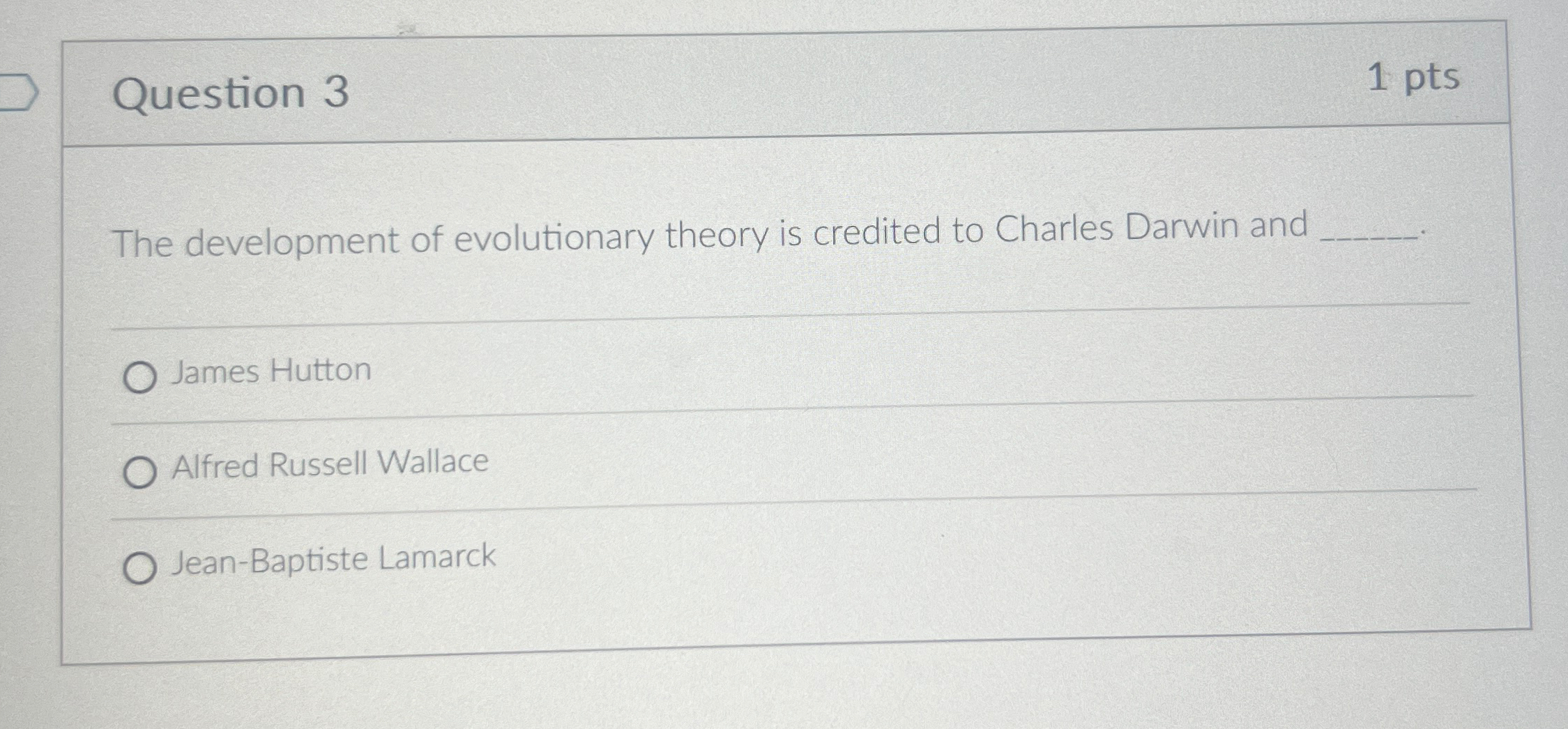 Solved Question 31 ﻿ptsThe development of evolutionary | Chegg.com