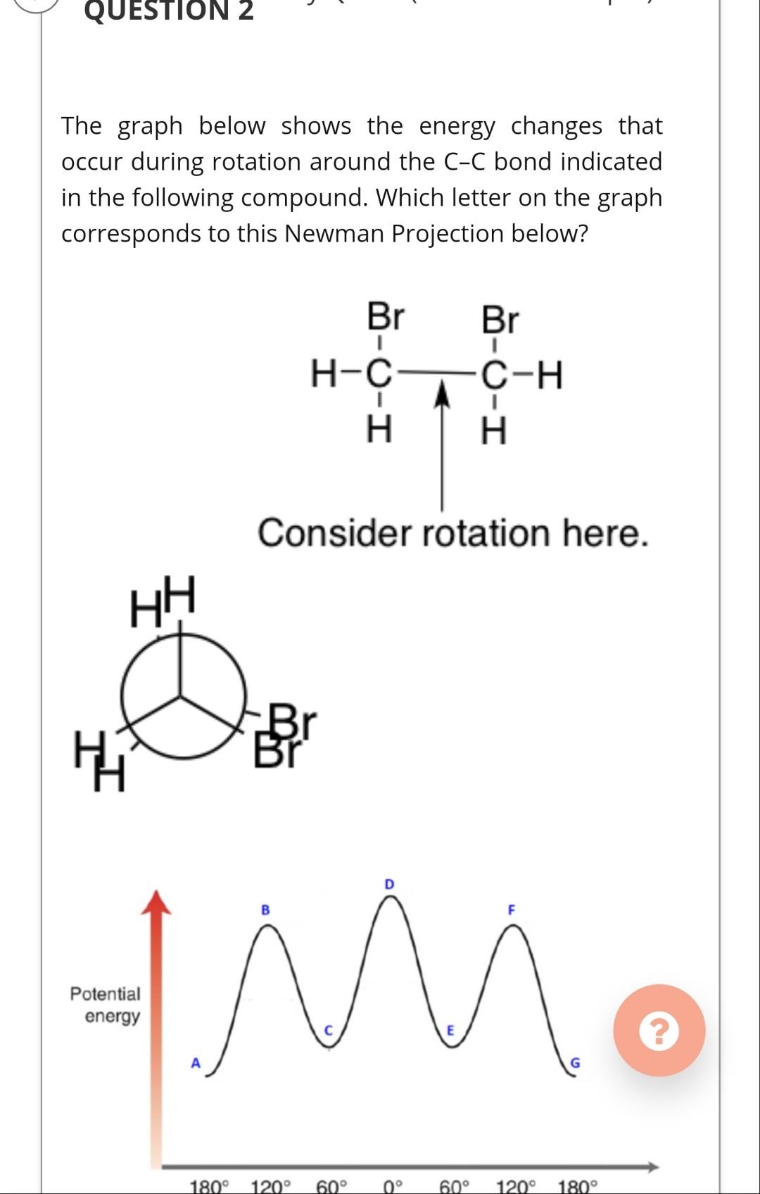 Solved QUESTION 1 Rank the conformers of butane in order of | Chegg.com