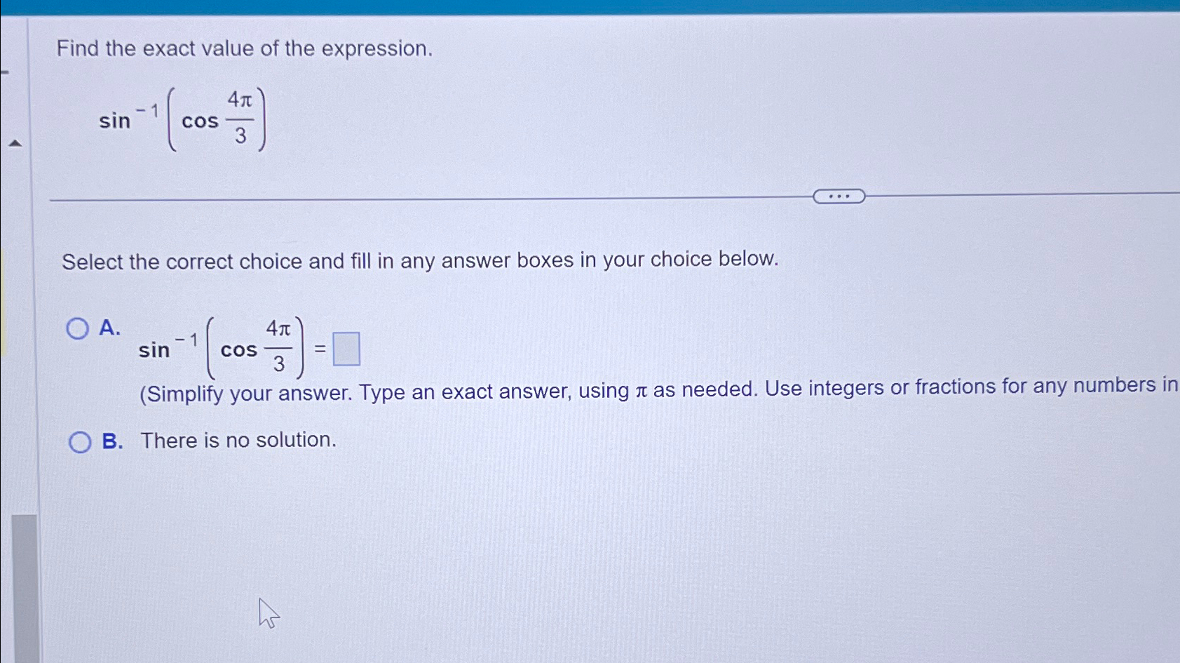 Solved Find the exact value of the | Chegg.com