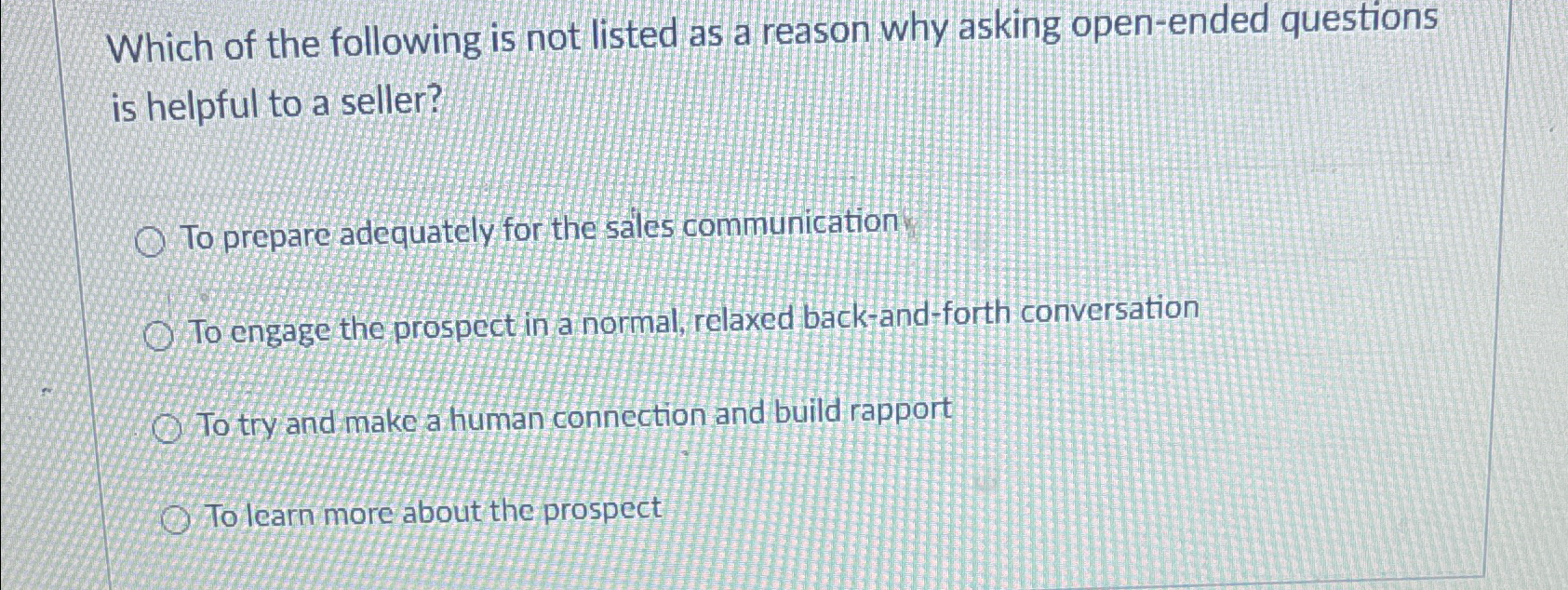 Solved Which of the following is not listed as a reason why | Chegg.com