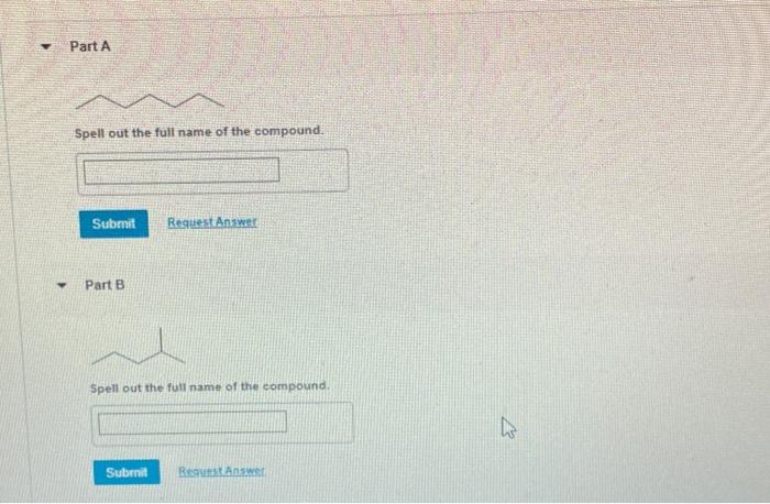 Solved Spell out the full name of the compound. Part D | Chegg.com