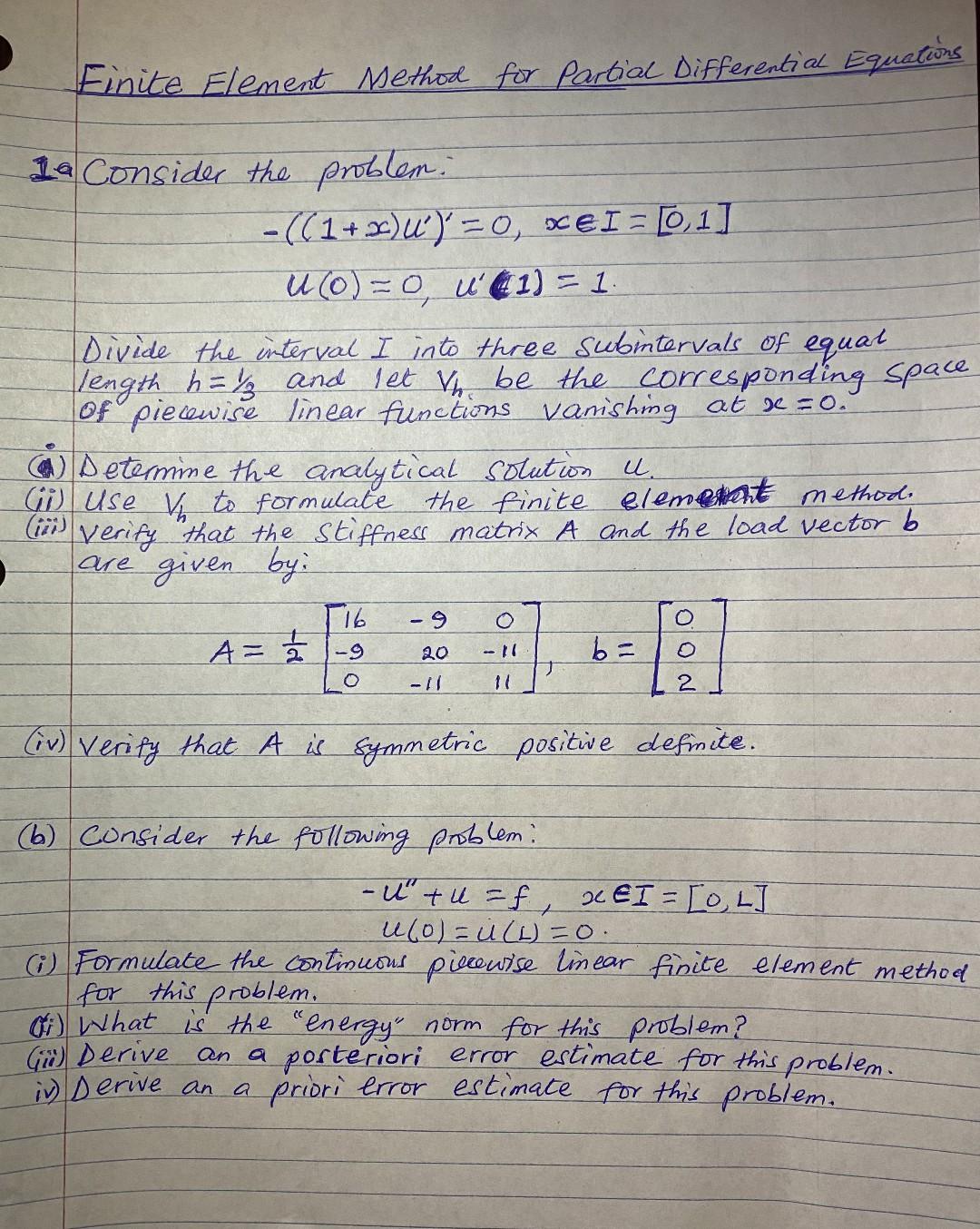 Solved I am reposting this question because the solution you | Chegg.com