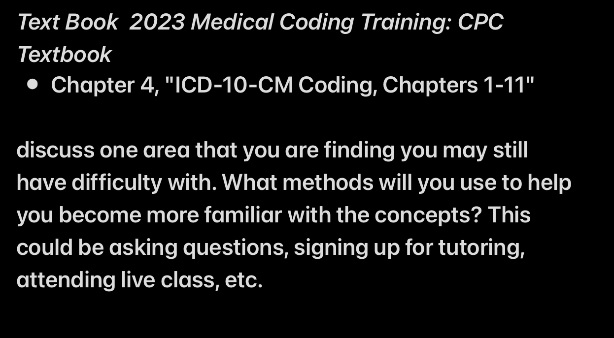 Solved Text Book 2023 ﻿Medical Coding Training: | Chegg.com