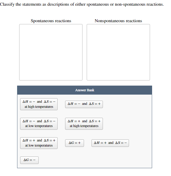 Solved Classify the statements as descriptions of either | Chegg.com