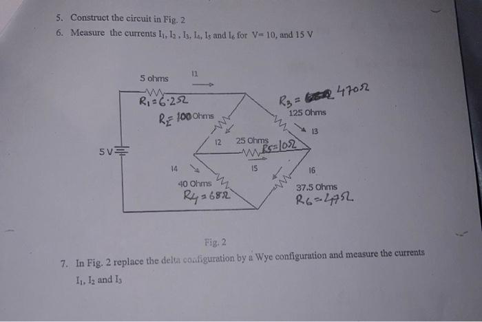 Solved Lab # 4 Delta-Wye Conversion Objective: To show that | Chegg.com