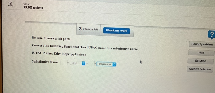 Solved value: 10.00 points 3 attempts left Check my work Be | Chegg.com
