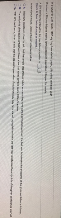 Solved Find the critical values x and XR for the given | Chegg.com