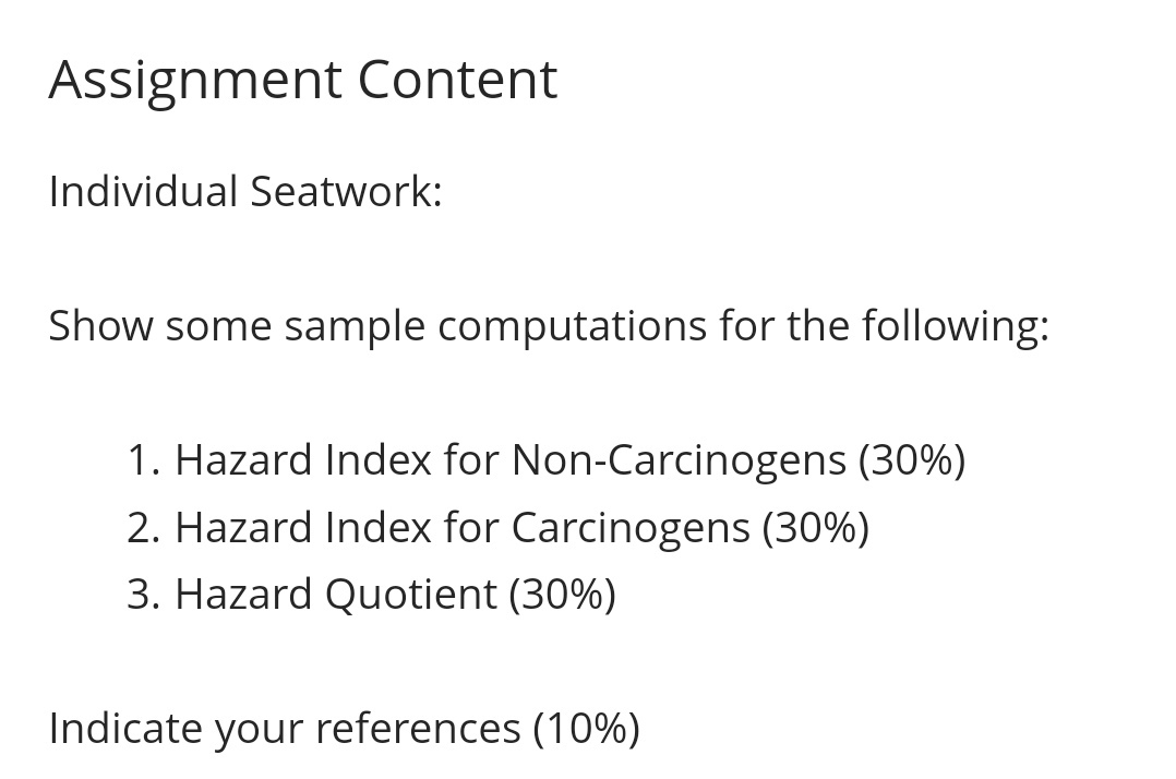 Solved NEED HELP ASAP!!!Assignment ContentIndividual | Chegg.com