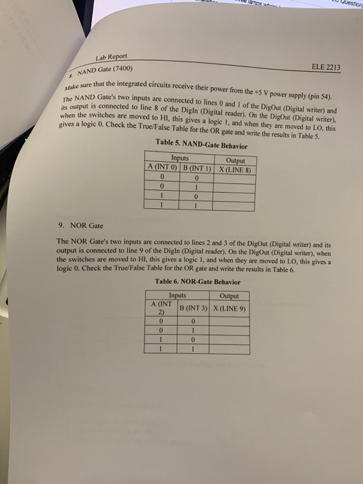 ELE 2213 Lab Report 1. MULTISIM SIMULATION SOFTWARE: | Chegg.com