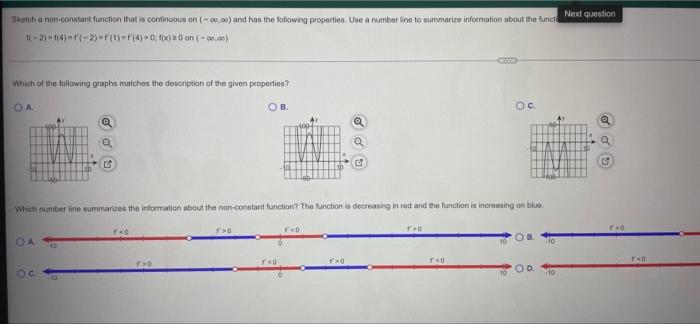 Solved Next question Sketch a non-constant function that is | Chegg.com
