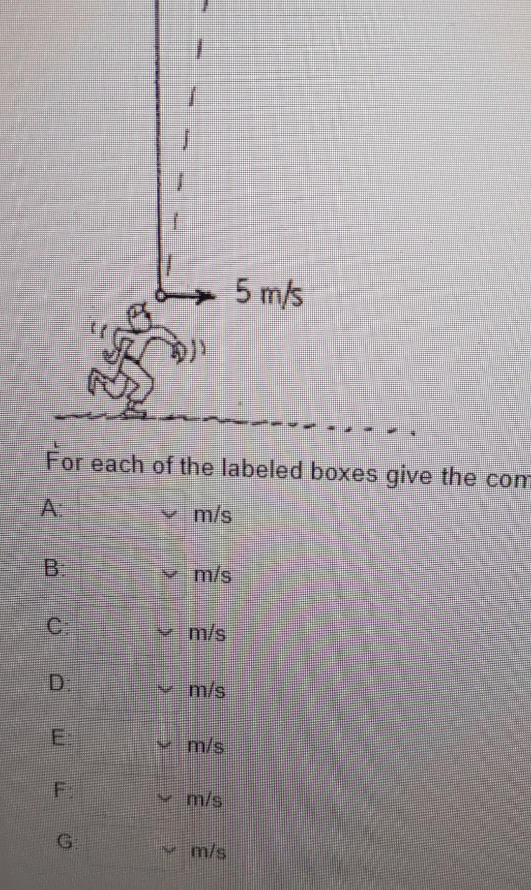 Solved A ball tossed upward has initial velocity components | Chegg.com