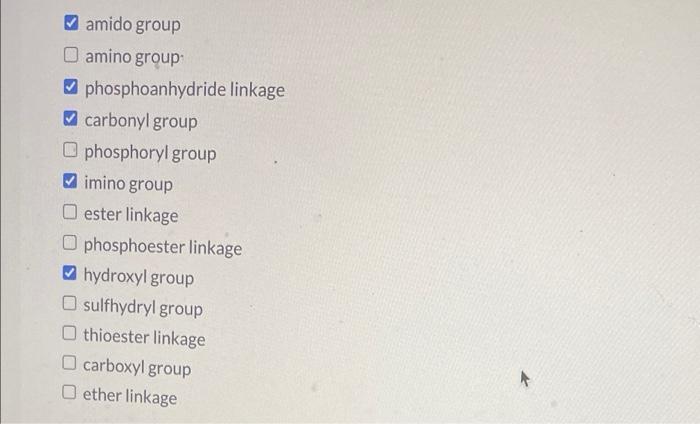 Solved Examine the structure of GDP (below) and identify the | Chegg.com