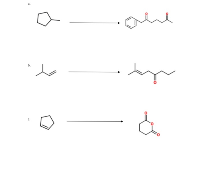 Solved Propose a reasonable synthesis for the products | Chegg.com