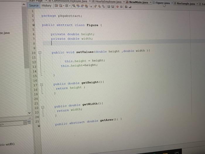 Solved Uce PS 9 Rectand 1 2 3 package pkgabstract; 4 000 N 5 | Chegg.com