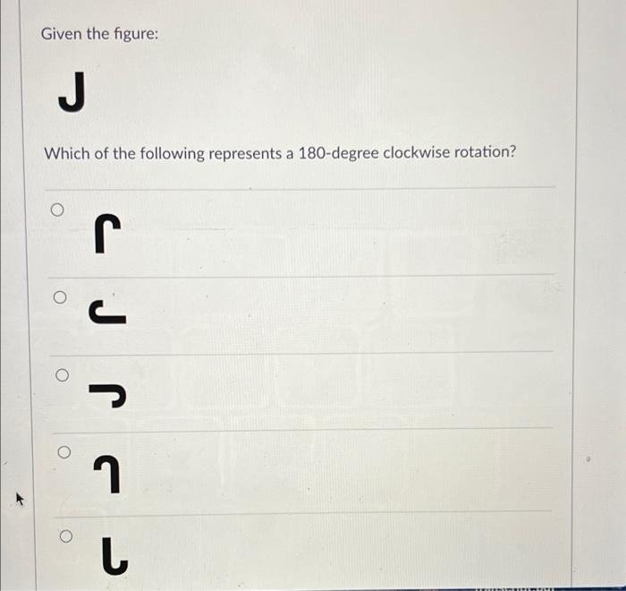 Solved Given the figure: J Which of the following represents | Chegg.com