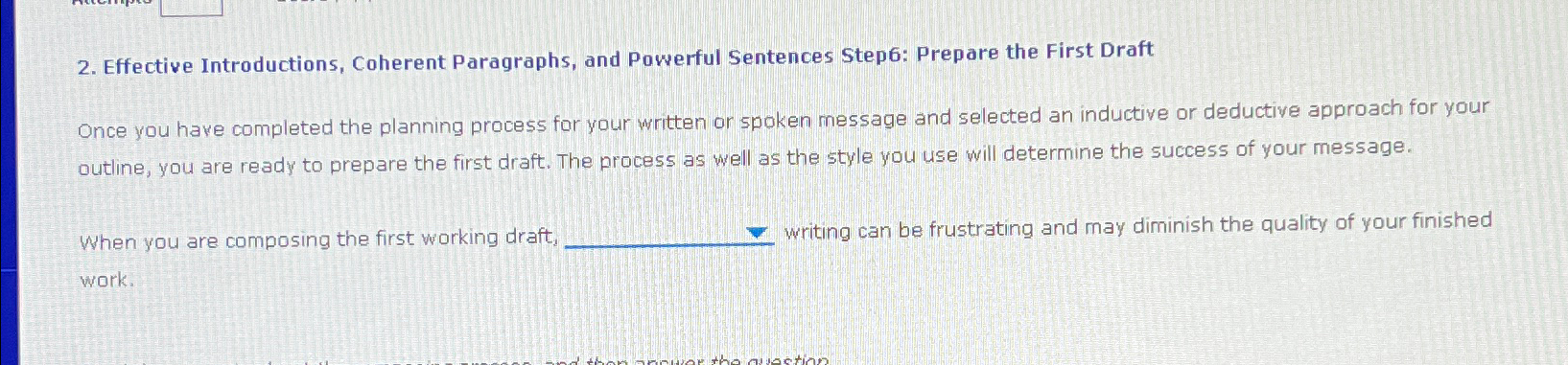 Solved Effective Introductions, Coherent Paragraphs, and | Chegg.com