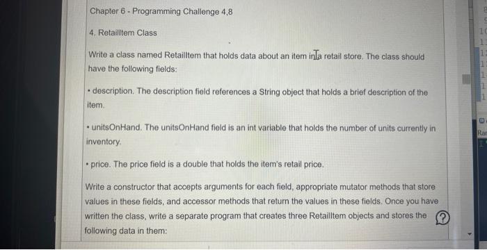 Solved can you do do this programming in java ? please | Chegg.com