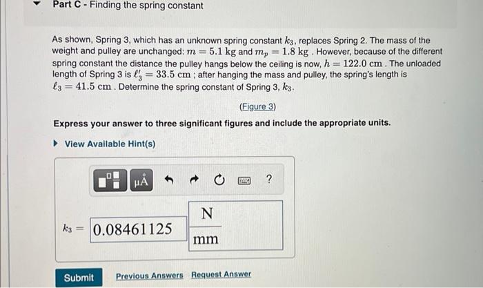 [Solved]: Learning Goal: To use the equations of equilibriu