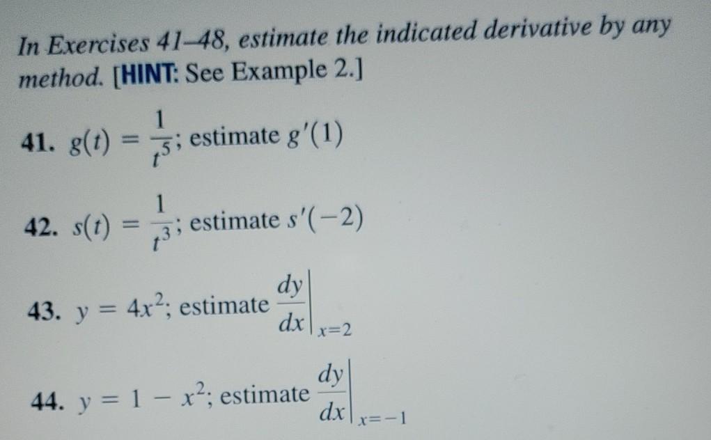 Solved In Exercises 37-40, use a quick approximation to | Chegg.com