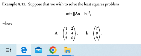 Solved Example 8.12. ﻿Suppose that we wish to solve the | Chegg.com
