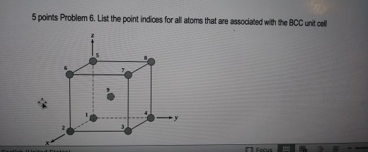 Solved 5 points Problem 6. List the point indices for all | Chegg.com