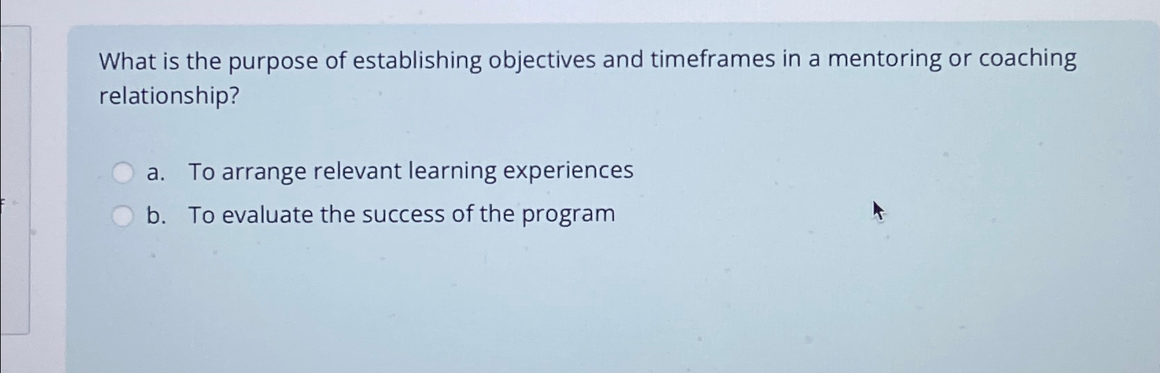 Solved What is the purpose of establishing objectives and | Chegg.com