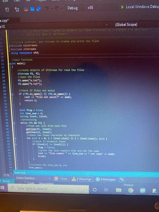 Solved how do i fix the getline problem in this program. c++ | Chegg.com