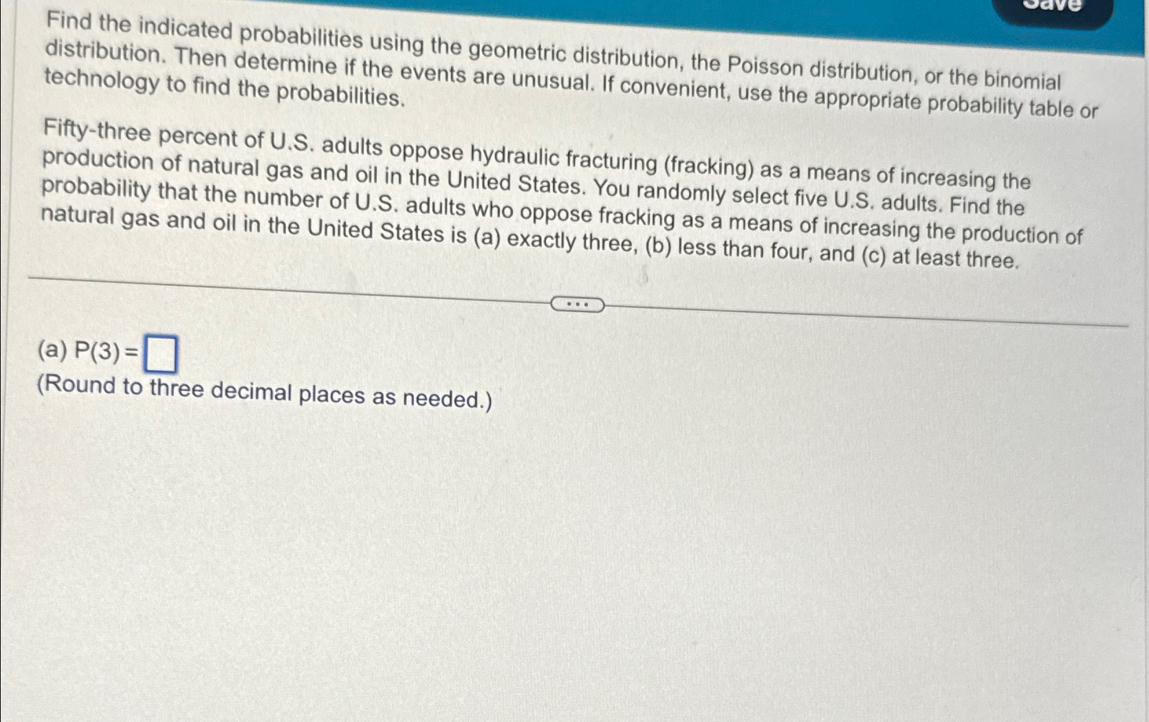 Solved Find the indicated probabilities using the geometric | Chegg.com