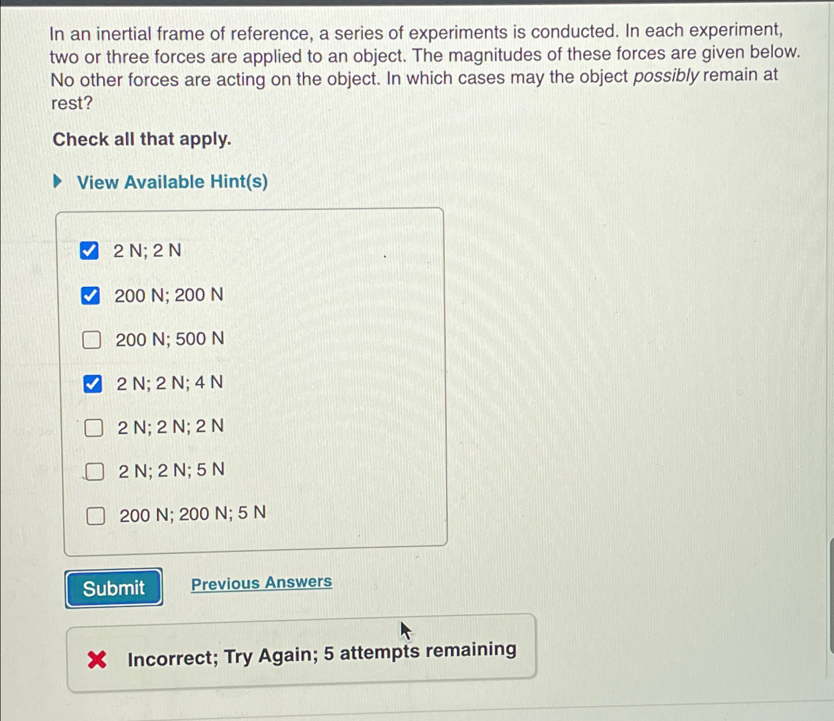 Solved In an inertial frame of reference, a series of | Chegg.com