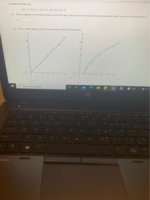 Solved Consider the following () Find an equation of the | Chegg.com