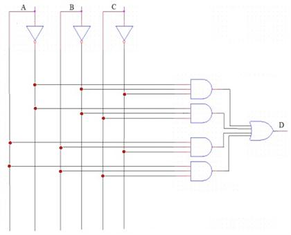Solved Redesign the following circuit to minimize the number | Chegg.com