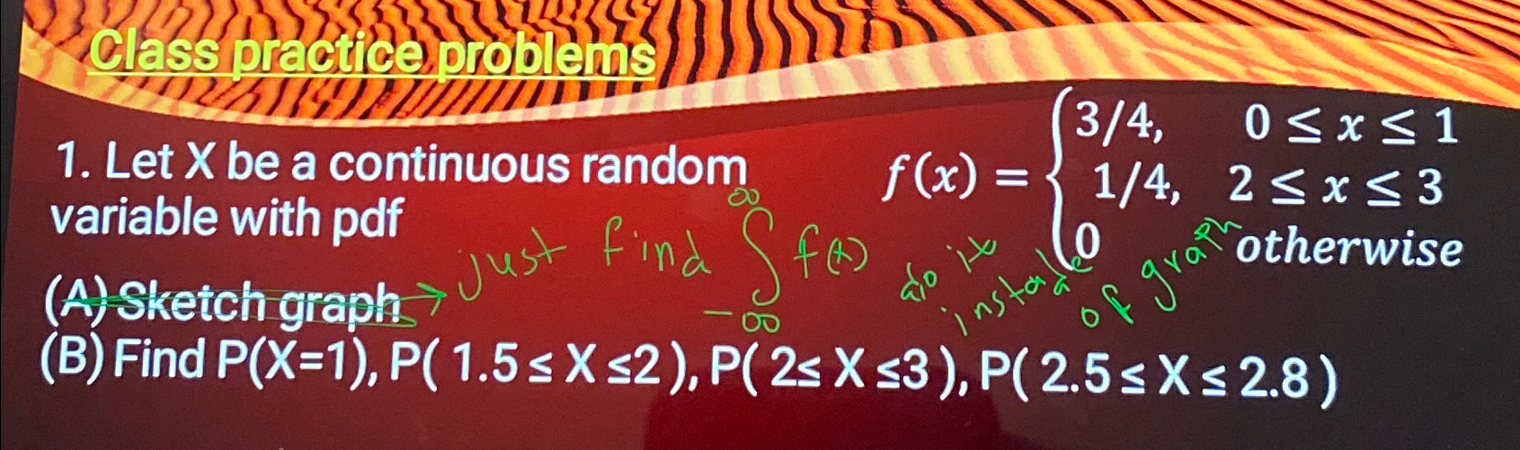 Let X ﻿be A Continuous Random Variable With Pdfa 5092
