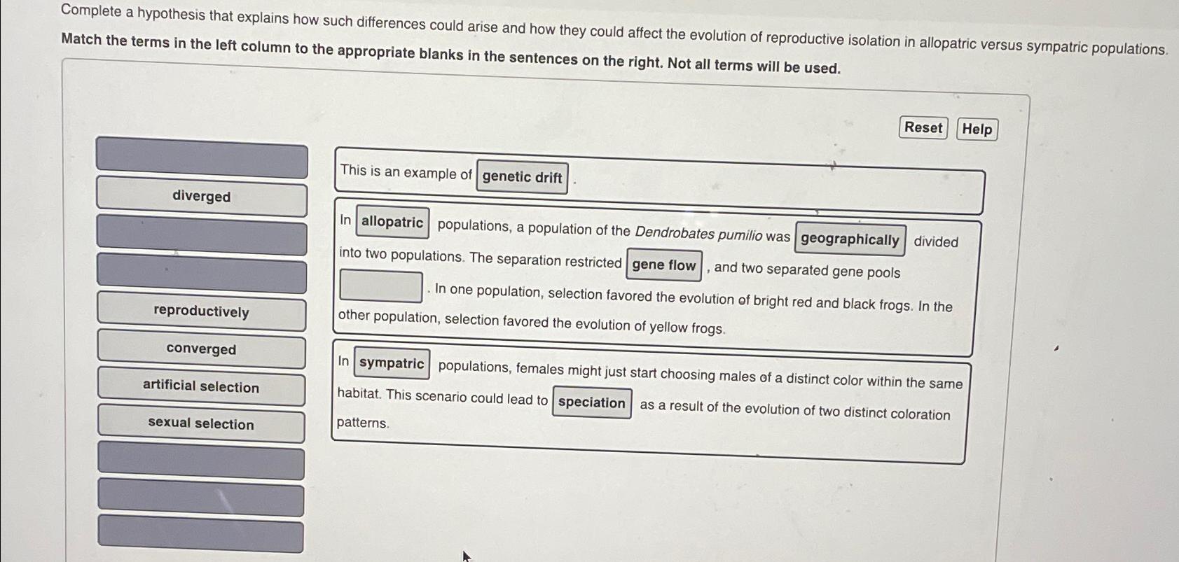 Solved Complete a hypothesis that explains how such | Chegg.com