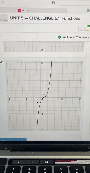 Solved Which of the following graphs represent a one-to-ene | Chegg.com