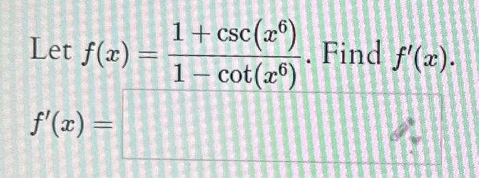 Solved Calculate the first five derivatives of | Chegg.com