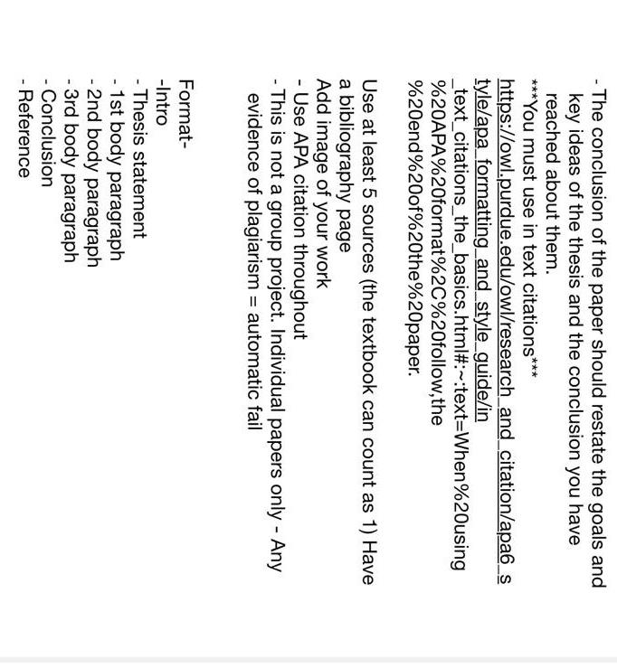 Length-1500 words Some things to think about to help | Chegg.com