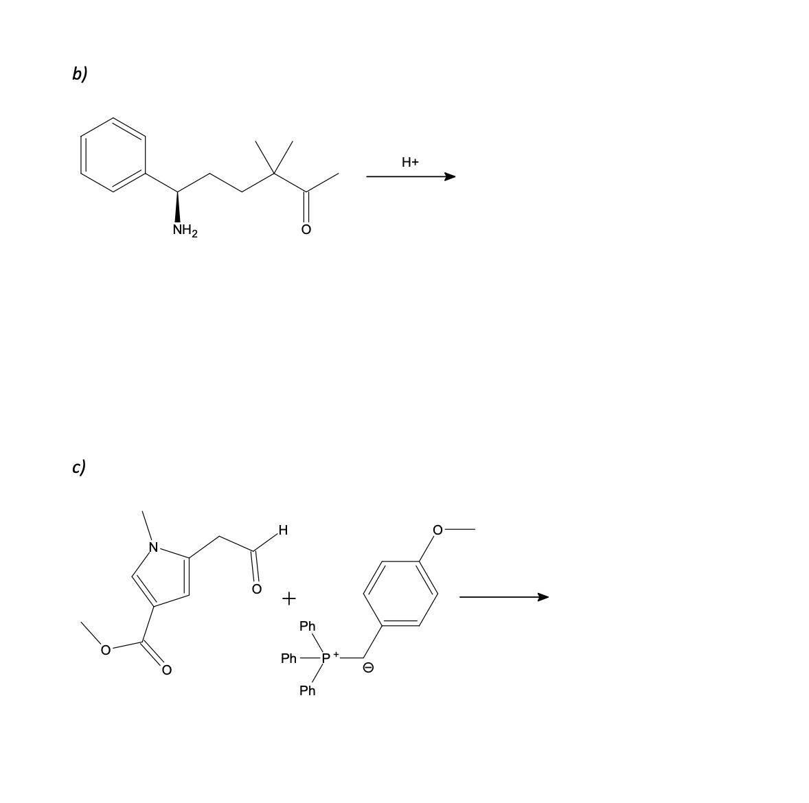 Solved Complete the following reactions by drawing the major | Chegg.com