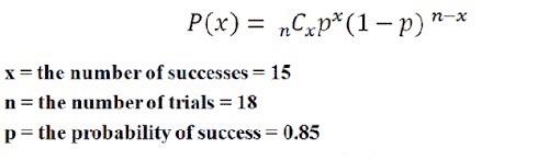 Solved P(x) = nCxp*(1 - p) N-* – n- = nx x= the number of | Chegg.com
