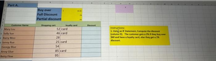 Solved what is the formula for cell D7 according to the | Chegg.com