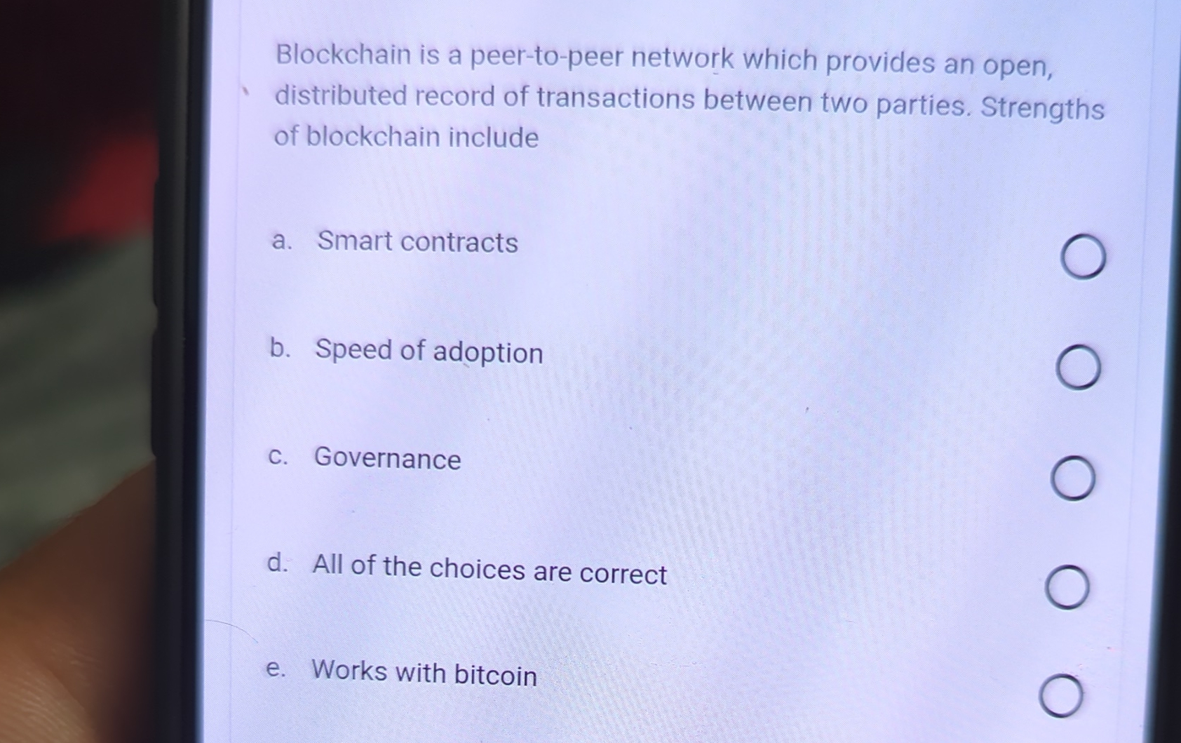 Solved Blockchain is a peer-to-peer network which provides | Chegg.com