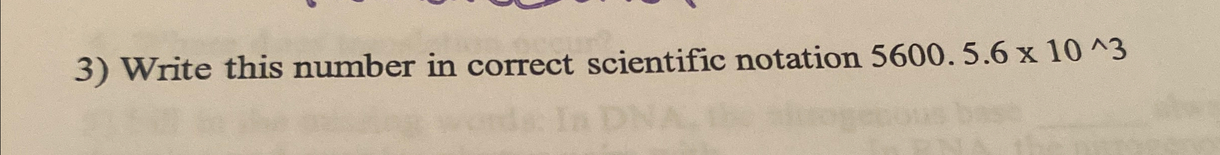 Solved Write this number in correct scientific notation | Chegg.com
