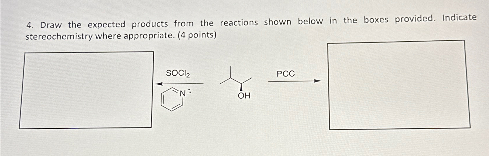 Solved Draw the expected products from the reactions shown | Chegg.com