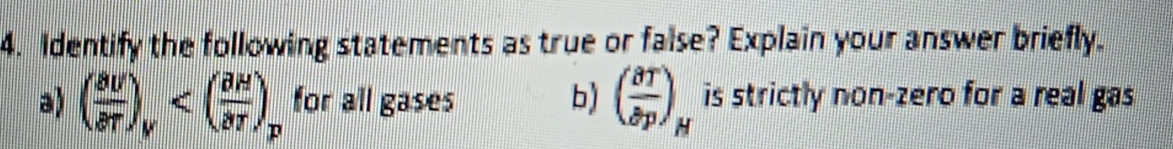 Solved Identify the following statements as true or false? | Chegg.com
