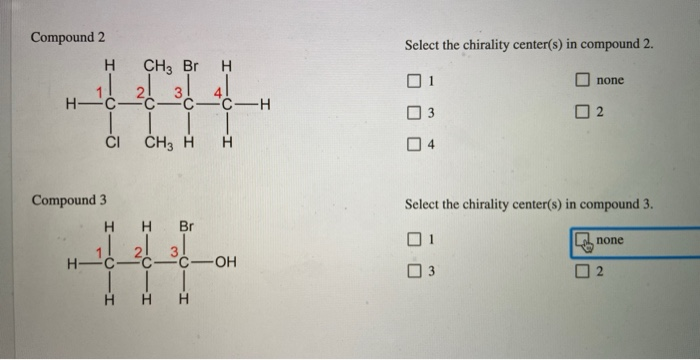 Solved Identify the chirality center (sometimes called | Chegg.com